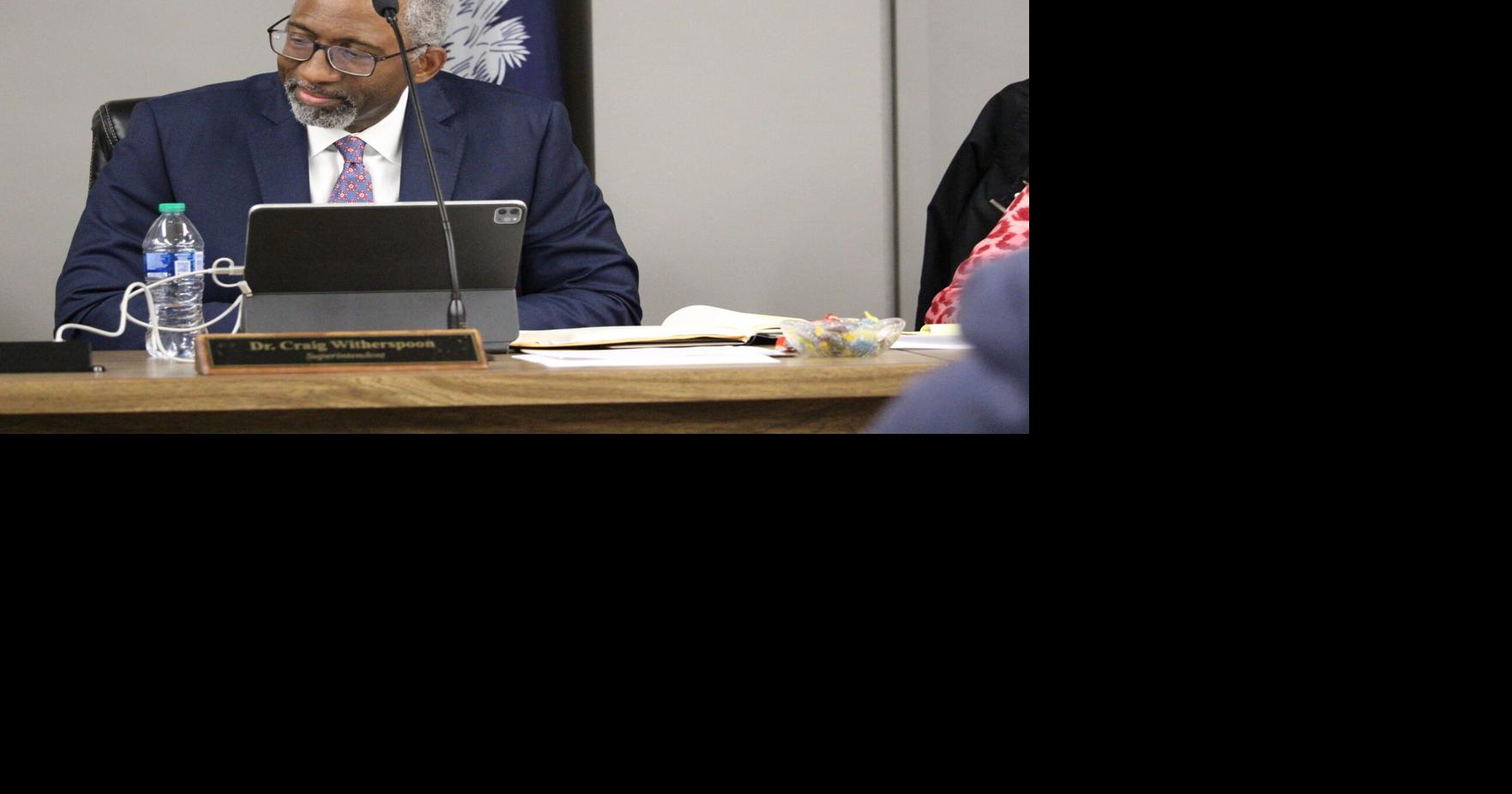 Richland 1 Supt. Craig Witherspoon to resign in 2025