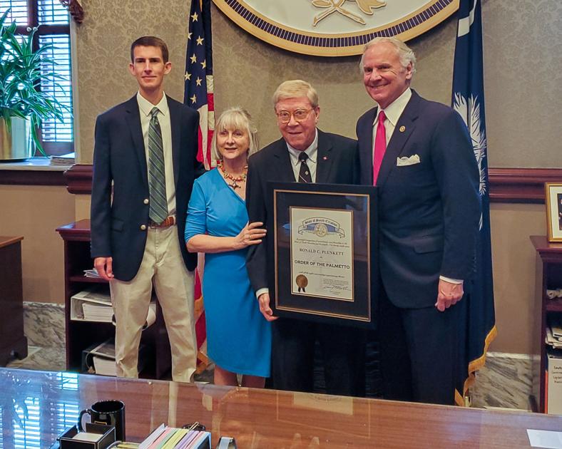 IOP veteran Ron Plunkett receives Order of the Palmetto | News ...