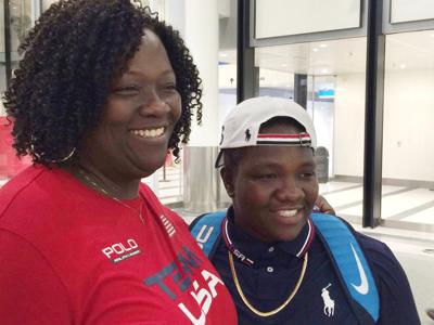 'My guardian angel': Mother of Olympic medalist Raven Saunders dies ...