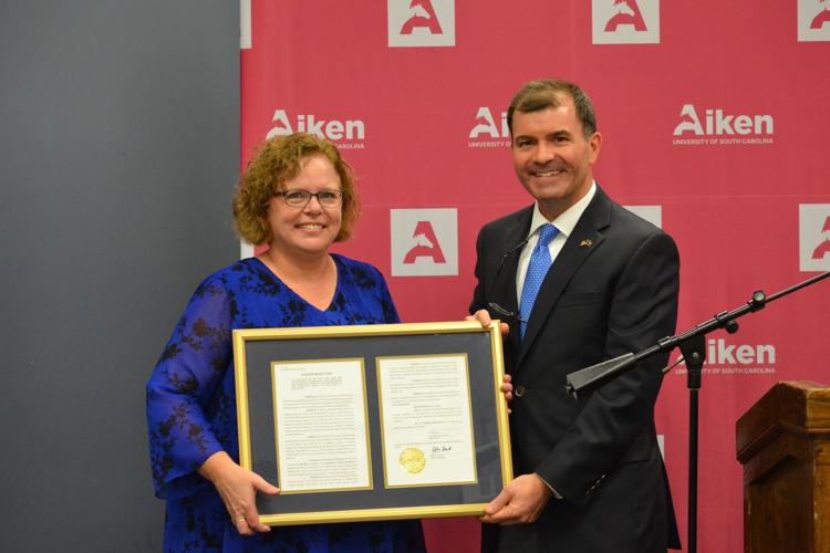 USC Aiken dean receives recognition from general assembly