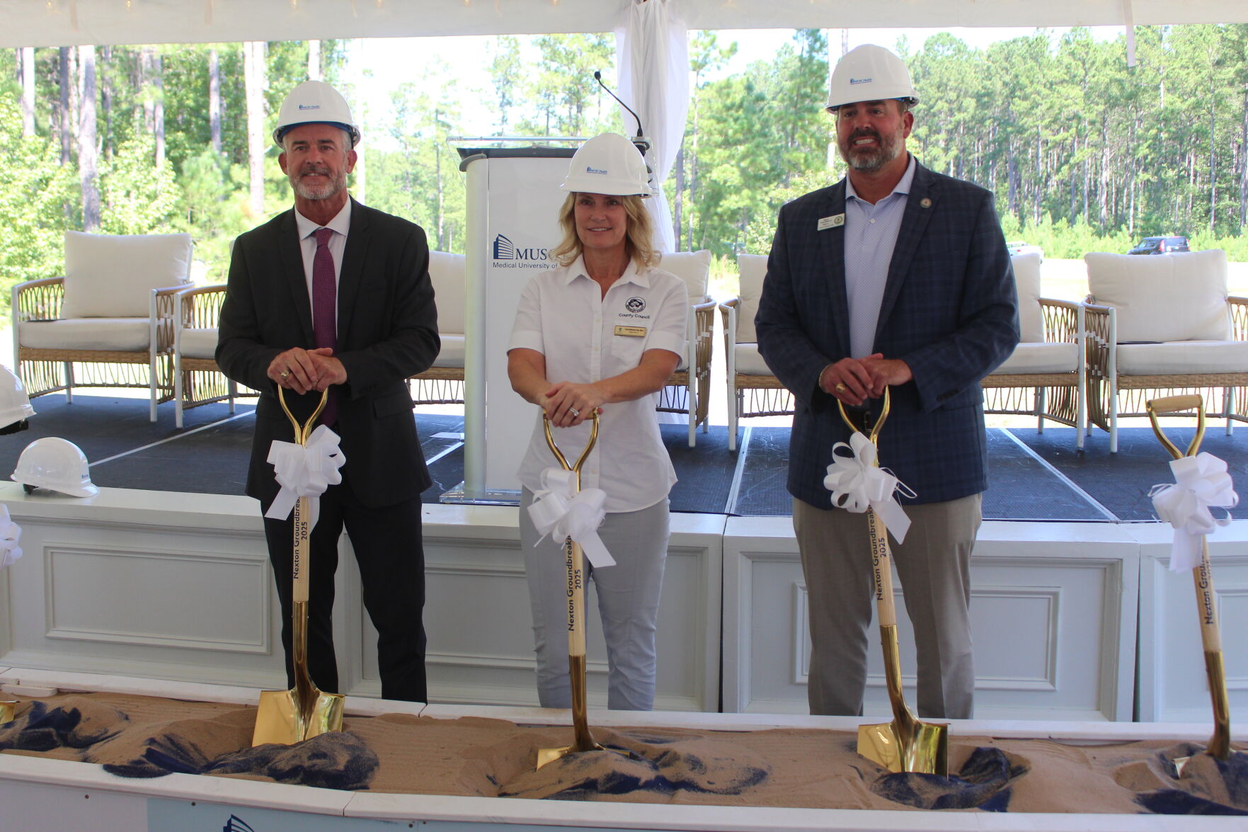 MUSC breaks ground on new medical, cancer centers in Nexton