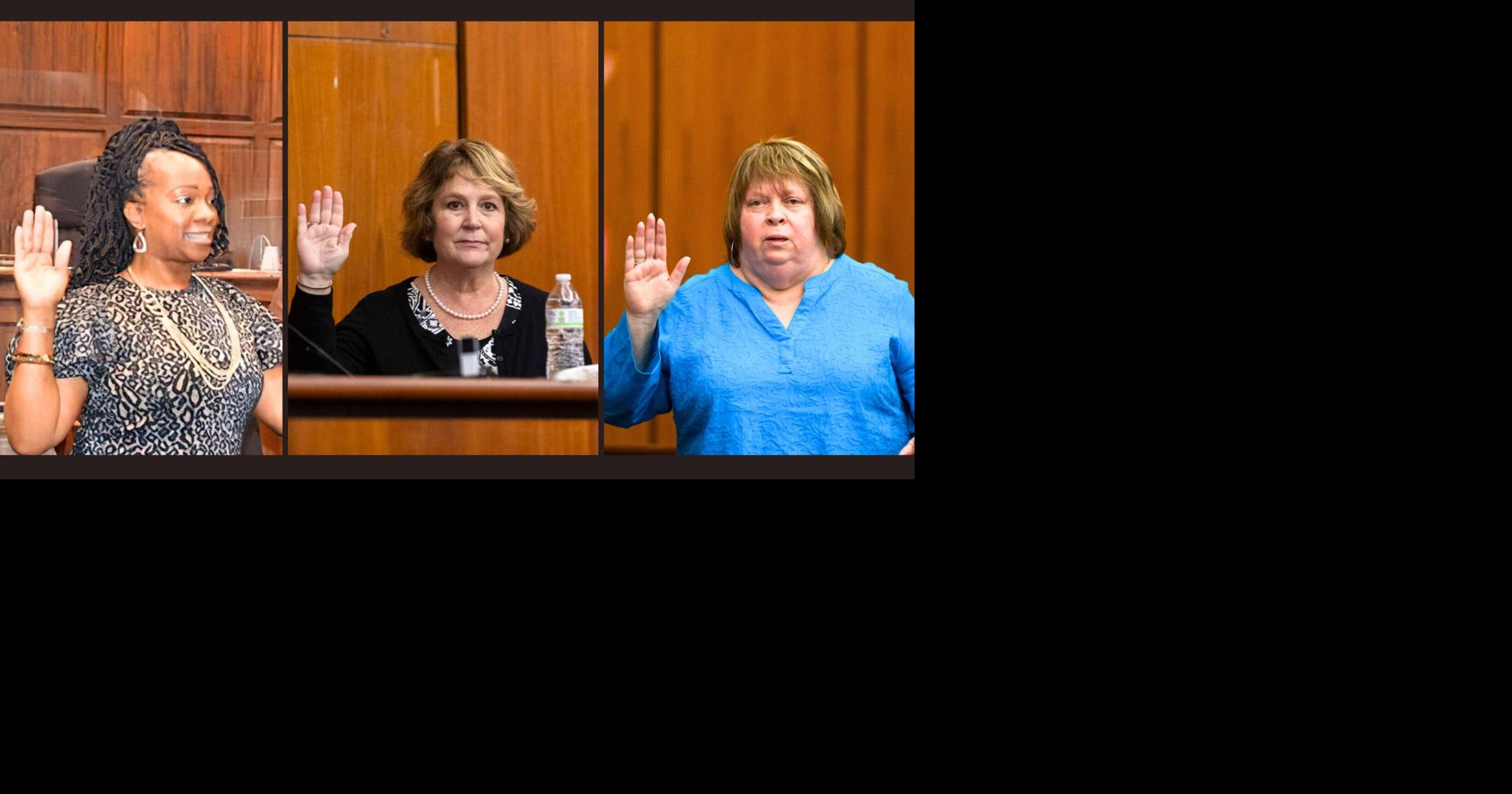 Becky Hill, Sharon Staggers, 4 other clerks raised own pay