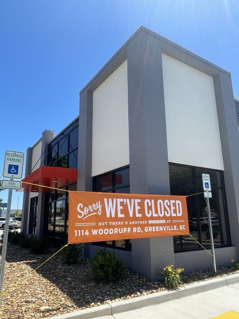 Whataburger chain closes Greenville SC location on Woodruff