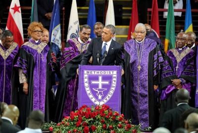 Obama's 'Amazing Grace' for Charleston's Emanuel AME victims focus of ...