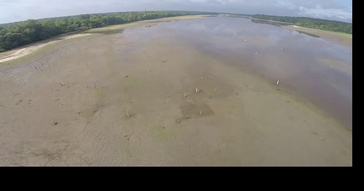 Bird’s-eye view reveals stumps in Langley Pond Testing of Langley Pond ...
