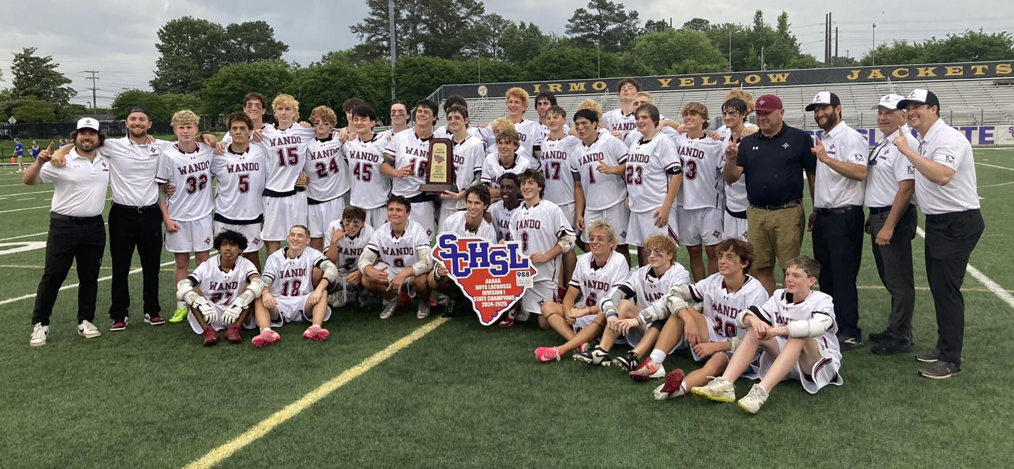 Wando boys, Lucy Beckham boys and girls win lacrosse titles