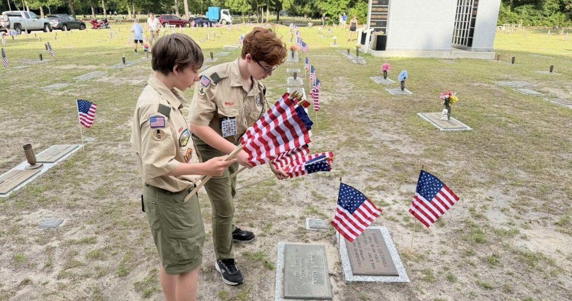 Mount P. scouts join the nation in honoring fallen heroes