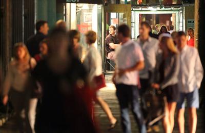 Rowdy bar scene needs police