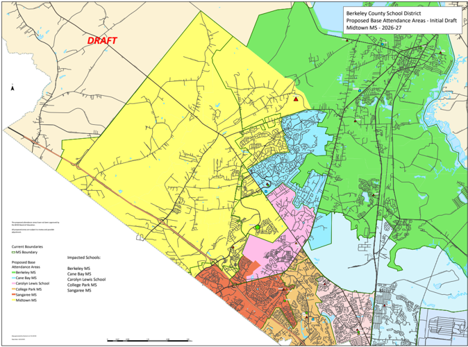 Berkeley Co. School Board holds workshop on attendance lines