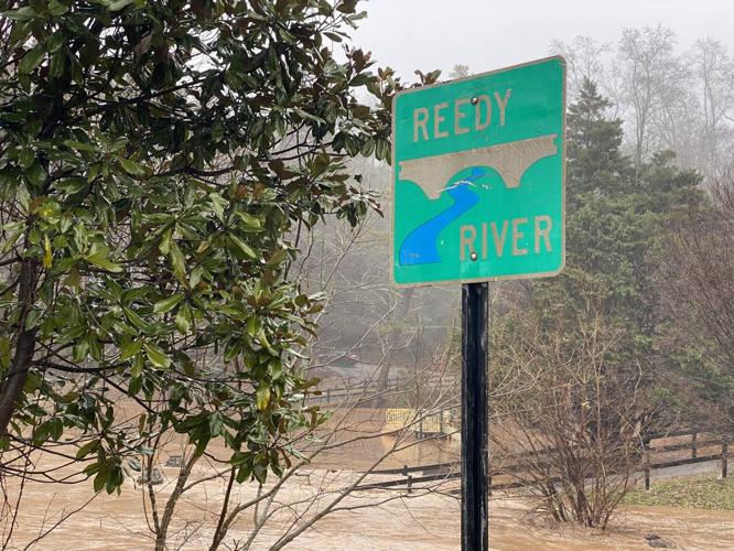 Reedy River flooding leaves Greenville parks underwater