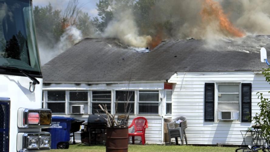 Aiken Department of Public Safety responds to house fire