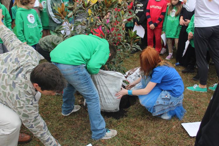 Pinckney Elementary celebrates Arbor Day