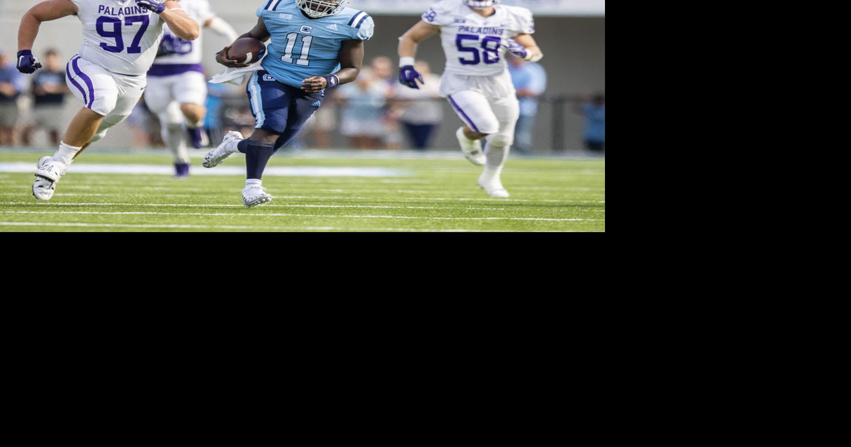 The Citadel might have found its quarterback in loss to the Paladins