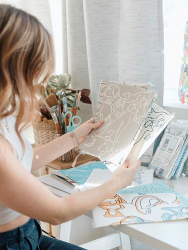 Charleston artists create their own wallpaper collections