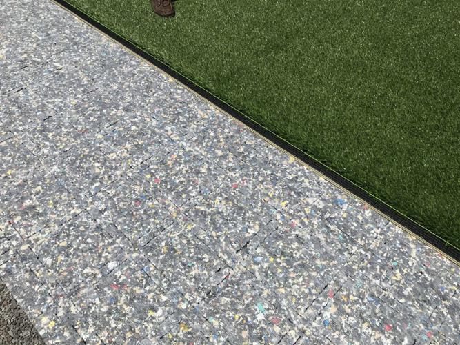 Citadel football's new turf going in stitch by stitch at Johnson Hagood ...