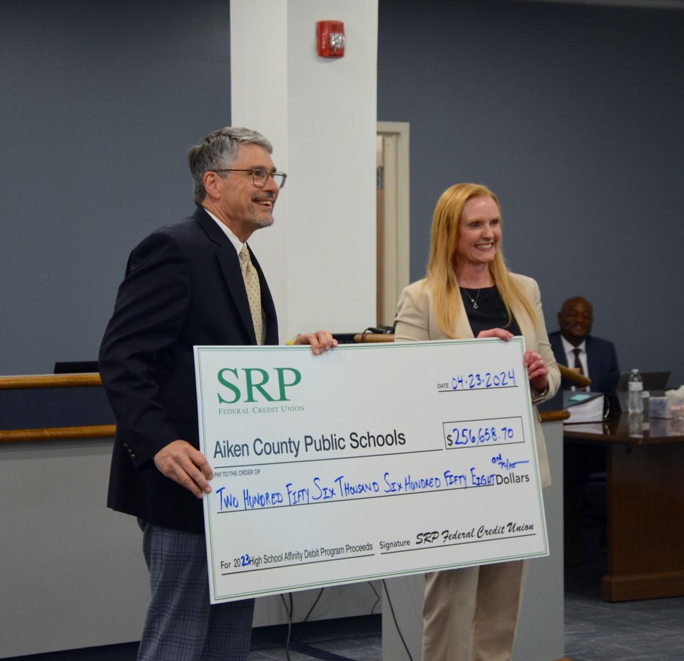 SRP gives Affinity Card earnings to Aiken Public Schools | Aiken Area ...