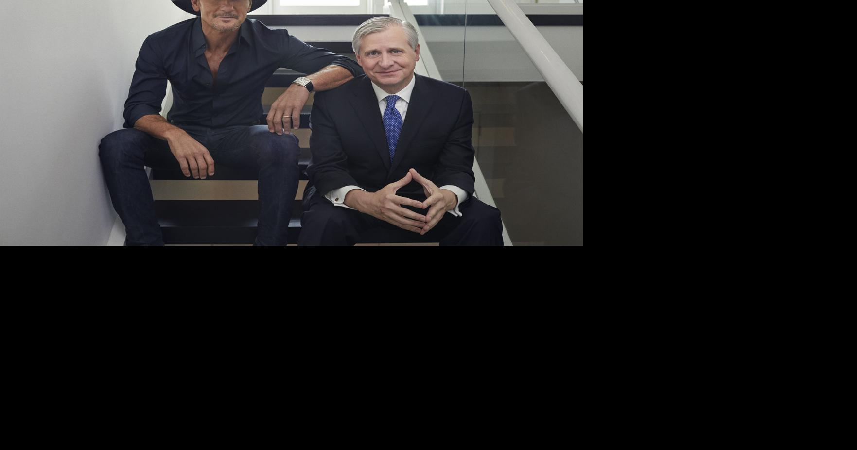Tim McGraw and Jon Meacham to teach Charleston US history on 'Songs of ...