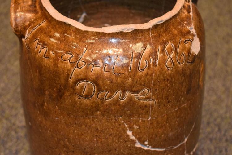 Pop-up exhibit of Dave pottery on display in Aiken, Edgefield counties