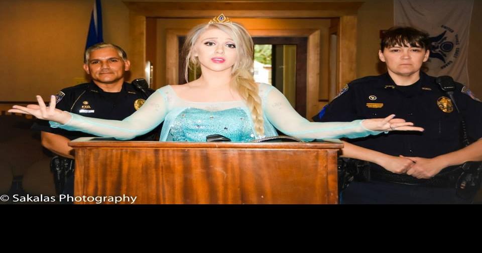 Photos of 'Elsa' arrest go viral, trend on Facebook | Business ...