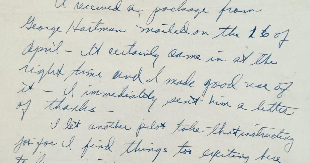 Tracing WWII pilot's journey back home to Greenville
