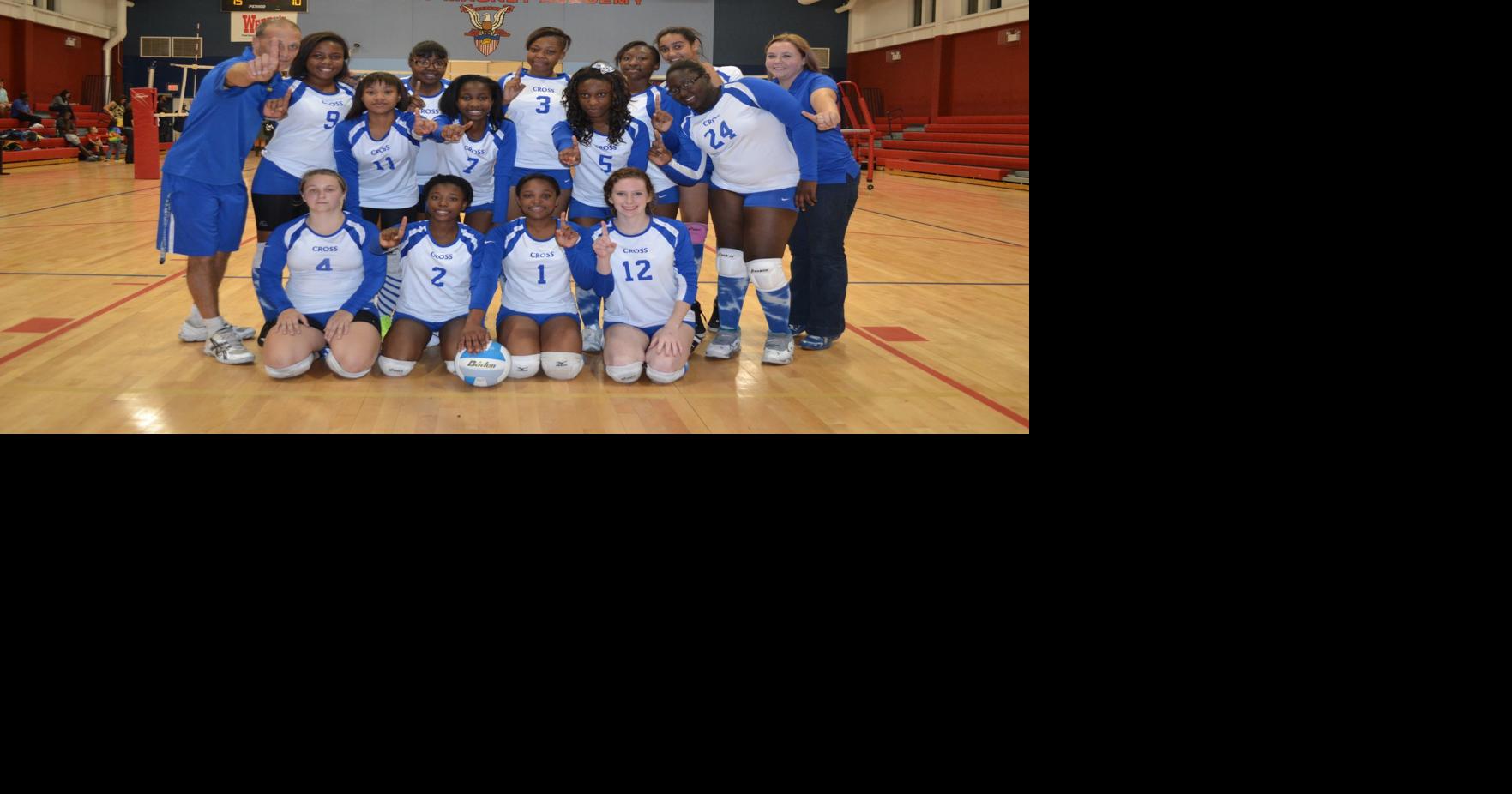 Cross volleyball team makes history with Region 6A championship ...