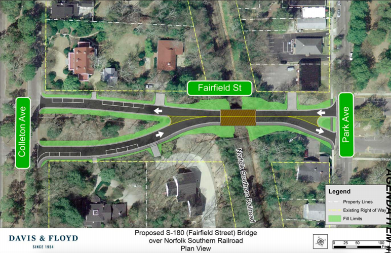 Aiken officials eyeing rebuilt, reopened Fairfield Street bridge