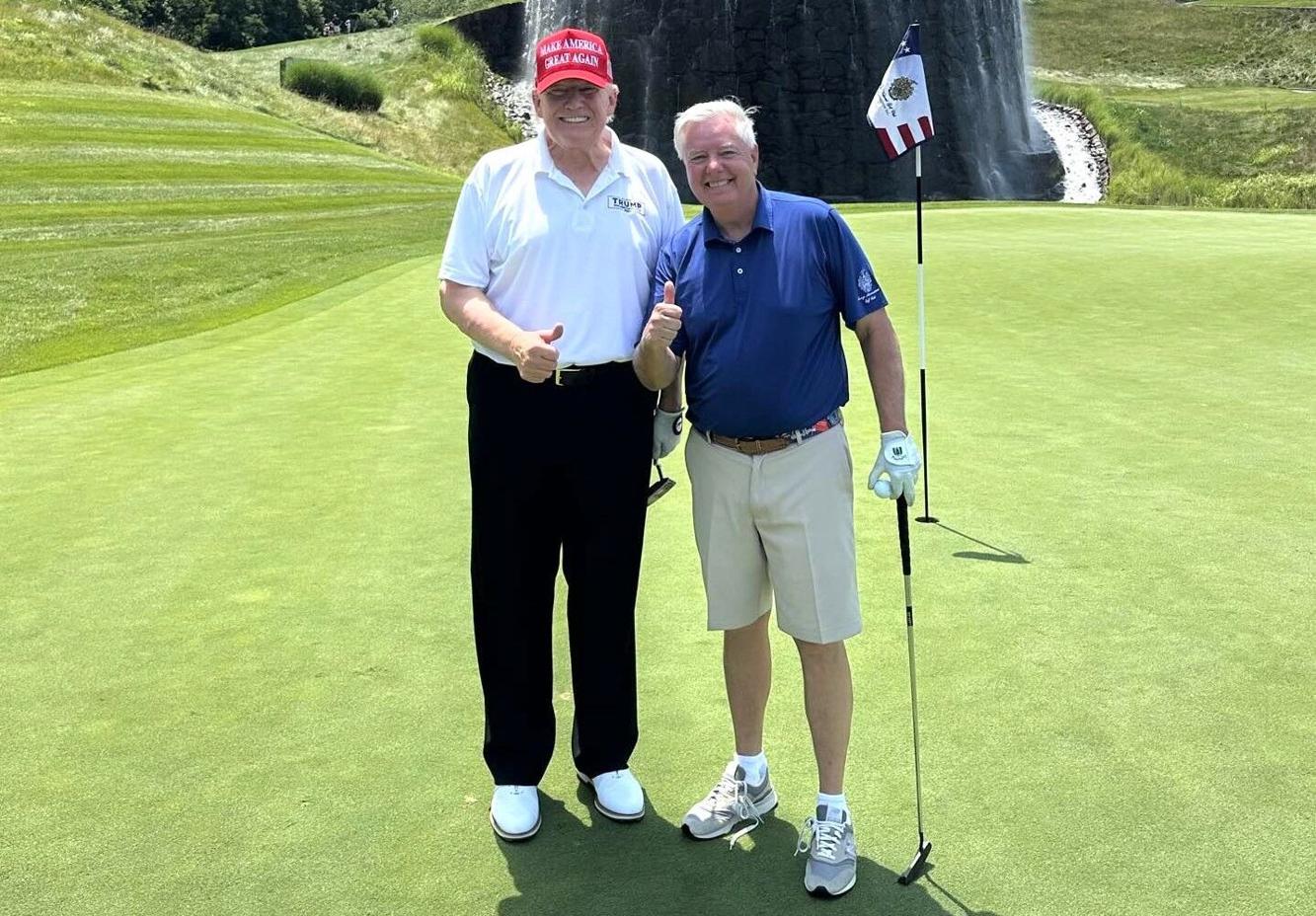 SC’s Lindsey Graham plans golf fundraiser with Donald Trump