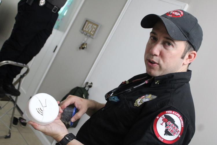 Aiken, SC fire agencies put alarms in Crosland Park homes