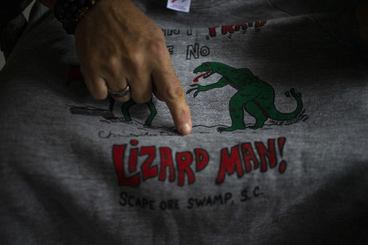 christopher davis lizard man