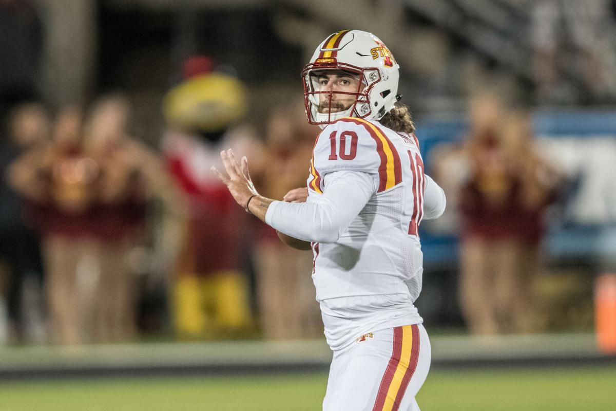Former Stratford QB Jacob Park takes medical leave from Iowa State team ...