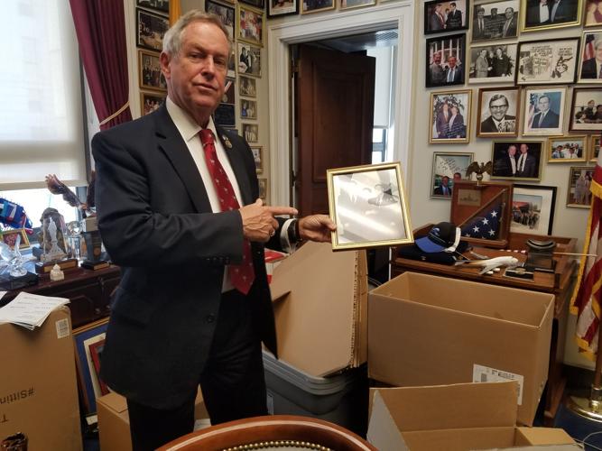 Joe Wilson moves offices -- and memories