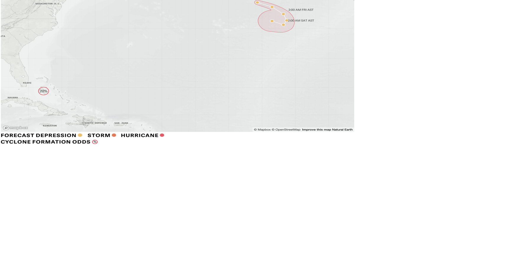 A potential hurricane could strengthen in the Atlantic next week ...