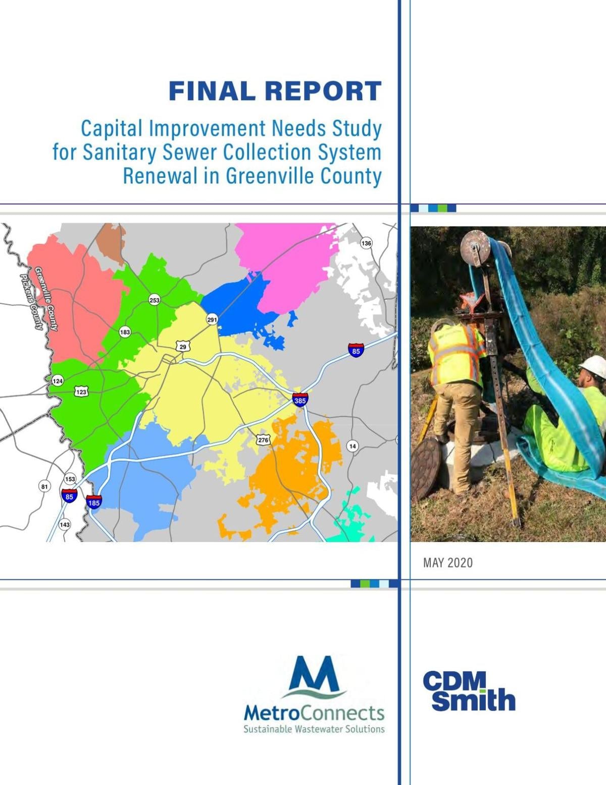 Greenville County sewer study recommends nearly $300 million in ...