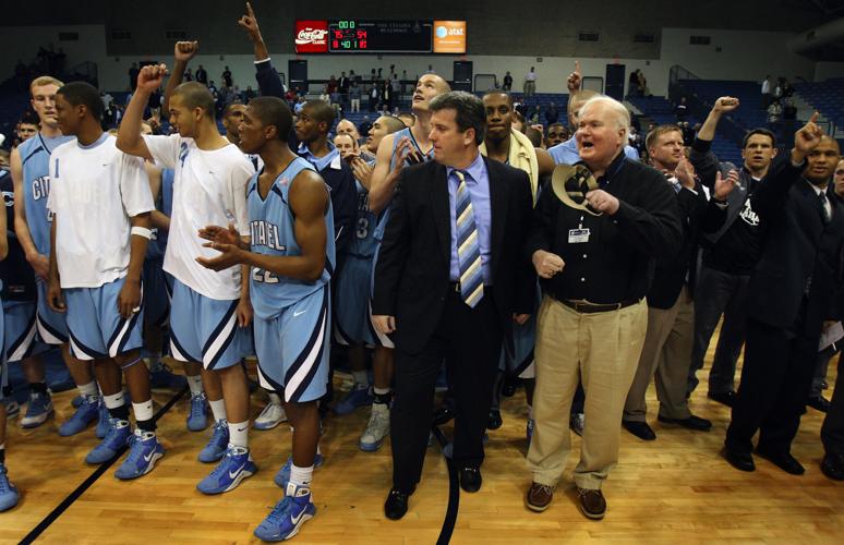 Famed author Pat Conroy was 'in his element' around Citadel basketball