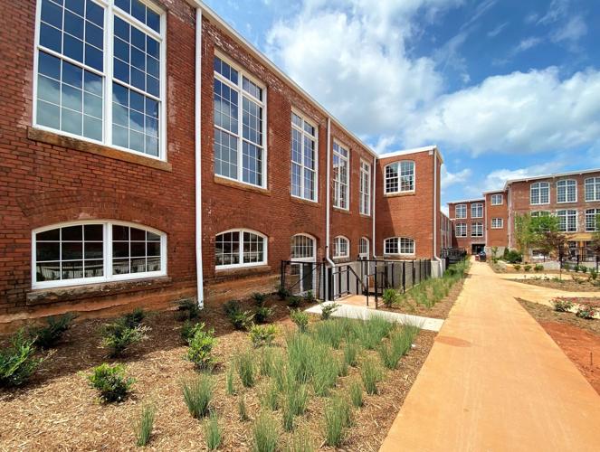 Revitalized Judson Mill's first commercial tenant, a climbing gym ...