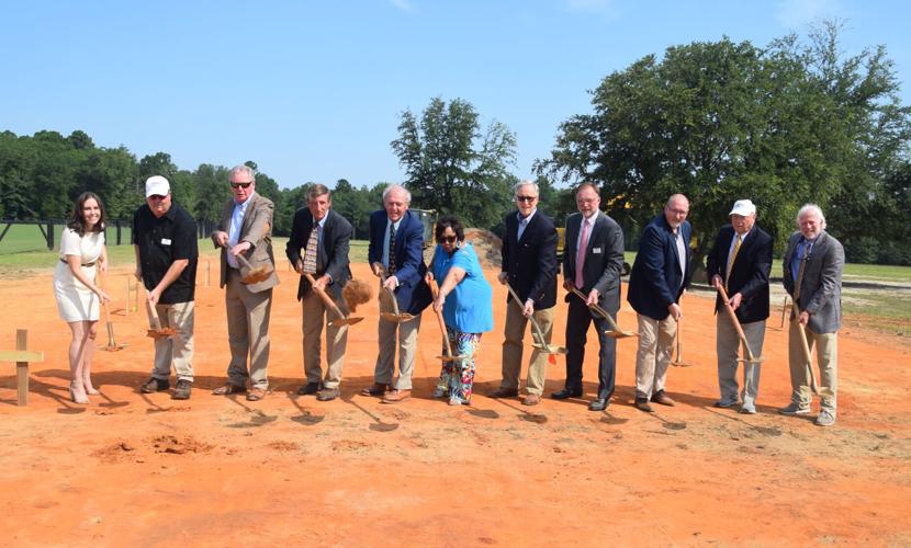 Groundbreaking held for finish line tower at Aiken Steeplechase Racecourse