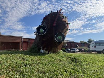 Giant robot head sculpture coming to Five Points as public arts program ...