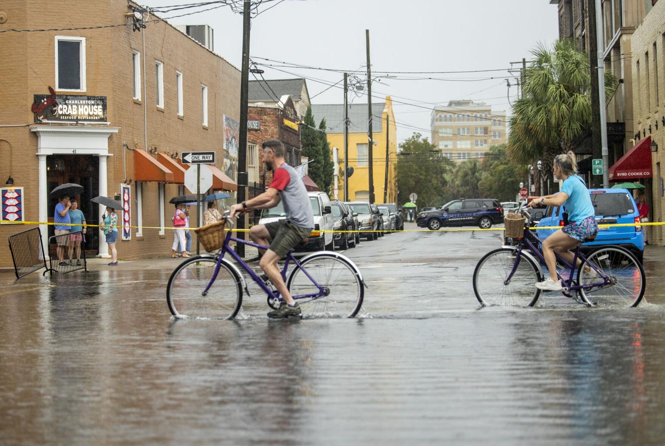 Storm system to bring flooding to Charleston as Jerry forms