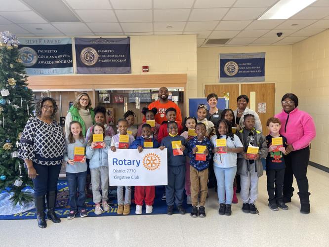 The Gift of Words: Rotary Club donates dictionaries