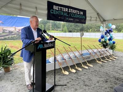 AnMed breaks ground on $105M Central-Clemson medical campus