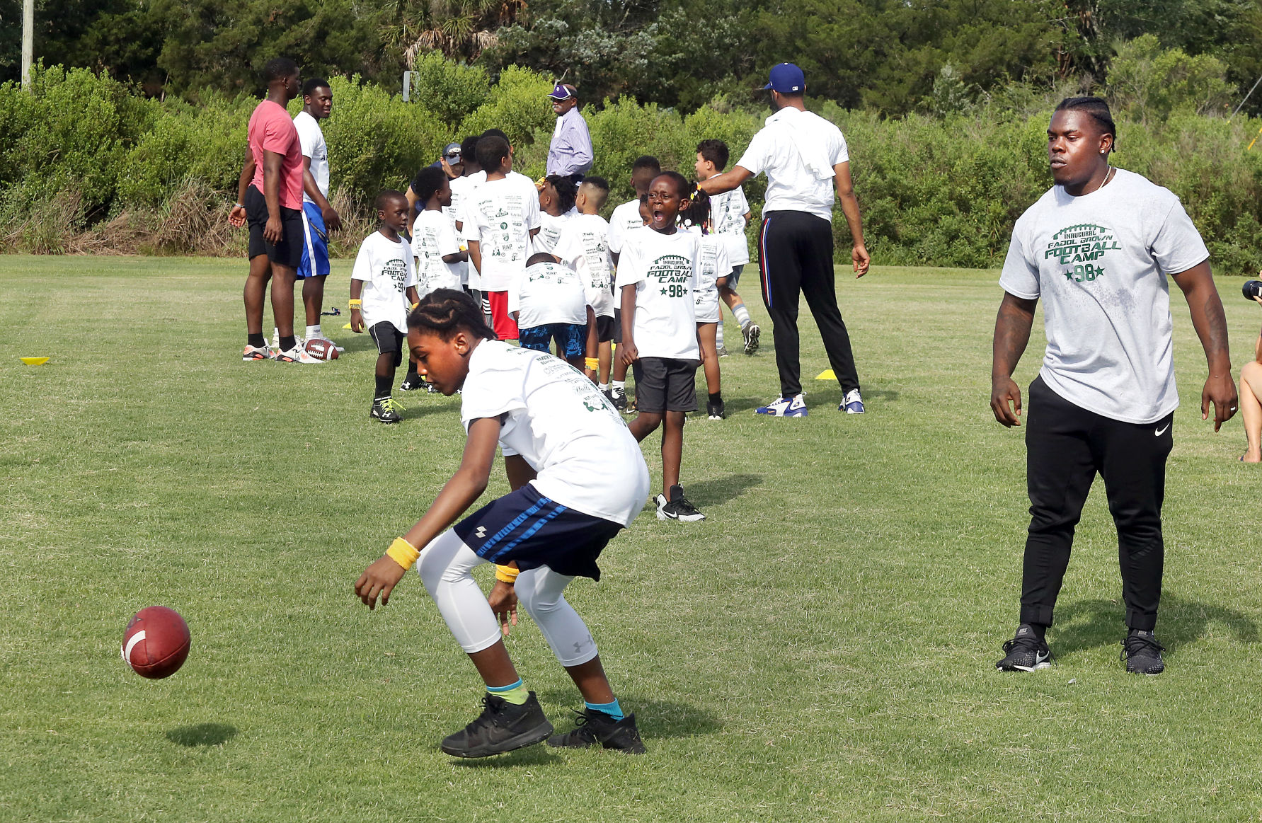 Charleston native Fadol Brown made it to the NFL. Now he's giving back.
