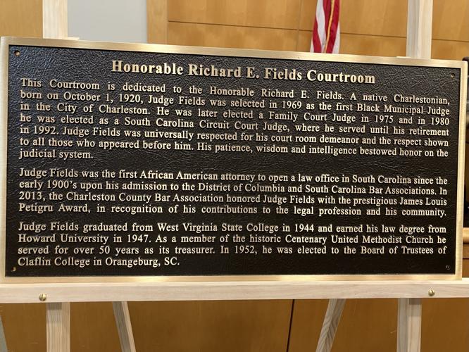 Charleston municipal courtroom named in honor of 102-year-old Judge ...