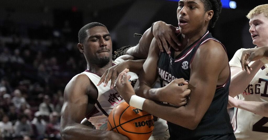 Gamecock men's basketball on road against Texas A&M