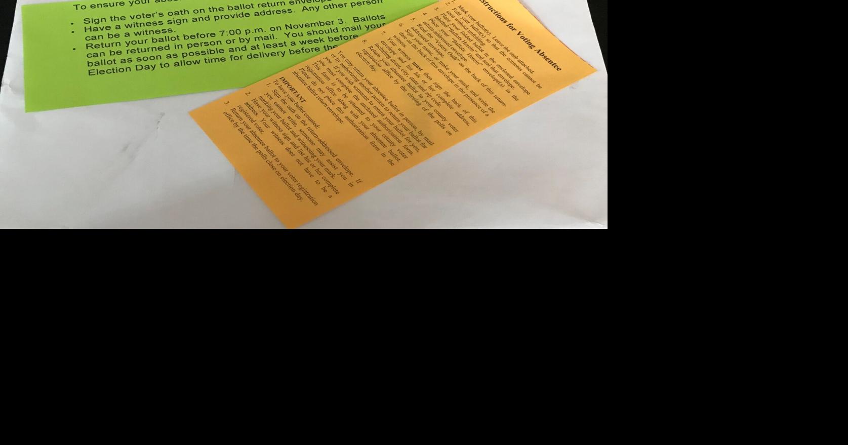 2,500 SC ballots won't count due to lack of a signature