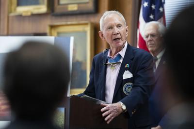 Vaccinated Medal of Honor recipient James Livingston from SC tests ...