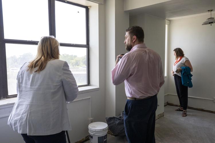 Photos: Developers tour Joseph Floyd Manor