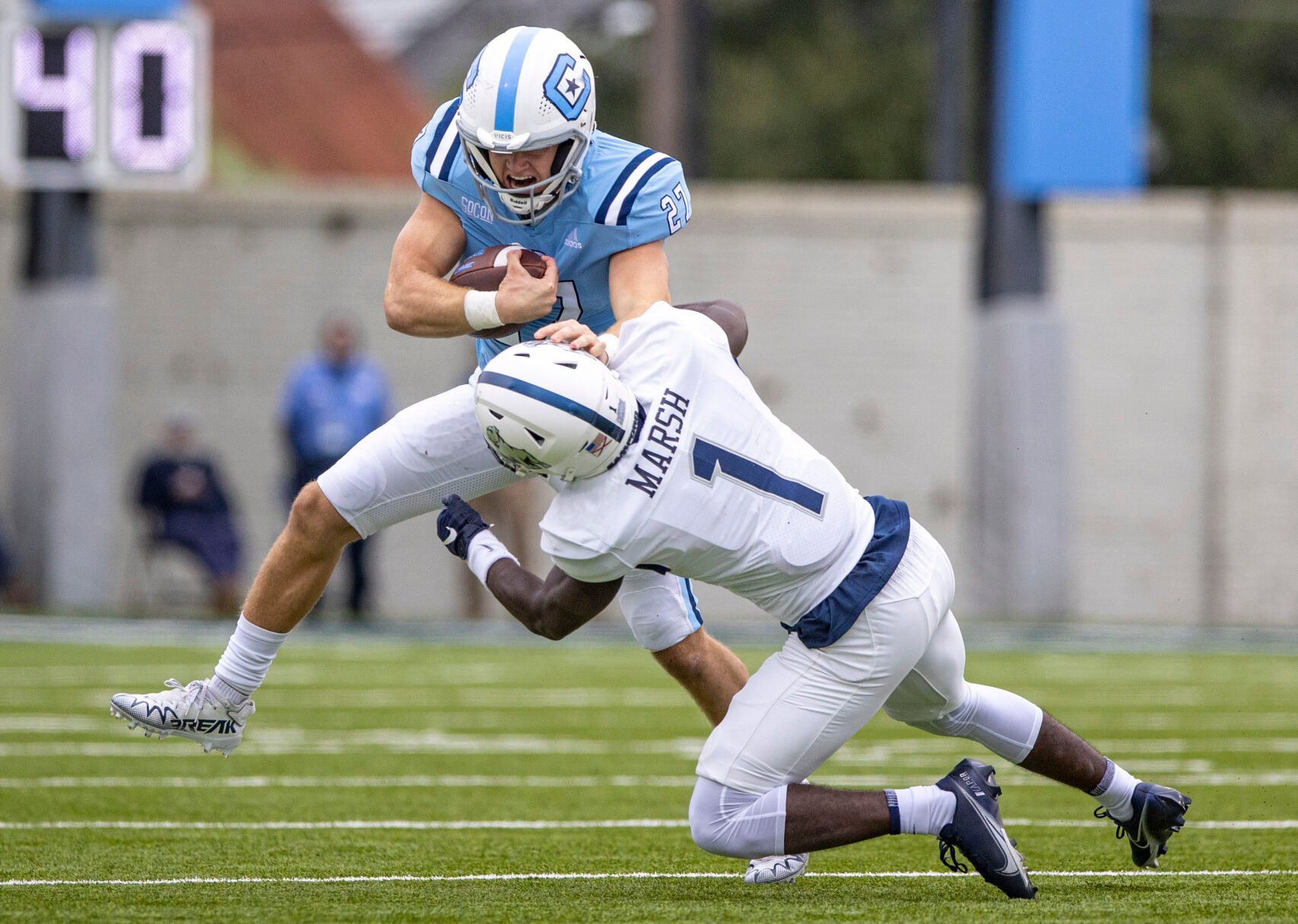 The Citadel's best teams featured big backs. Can Cooper Wallace carry ...