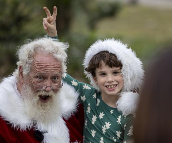 Santa Perry, my Dad, serves communities in SC