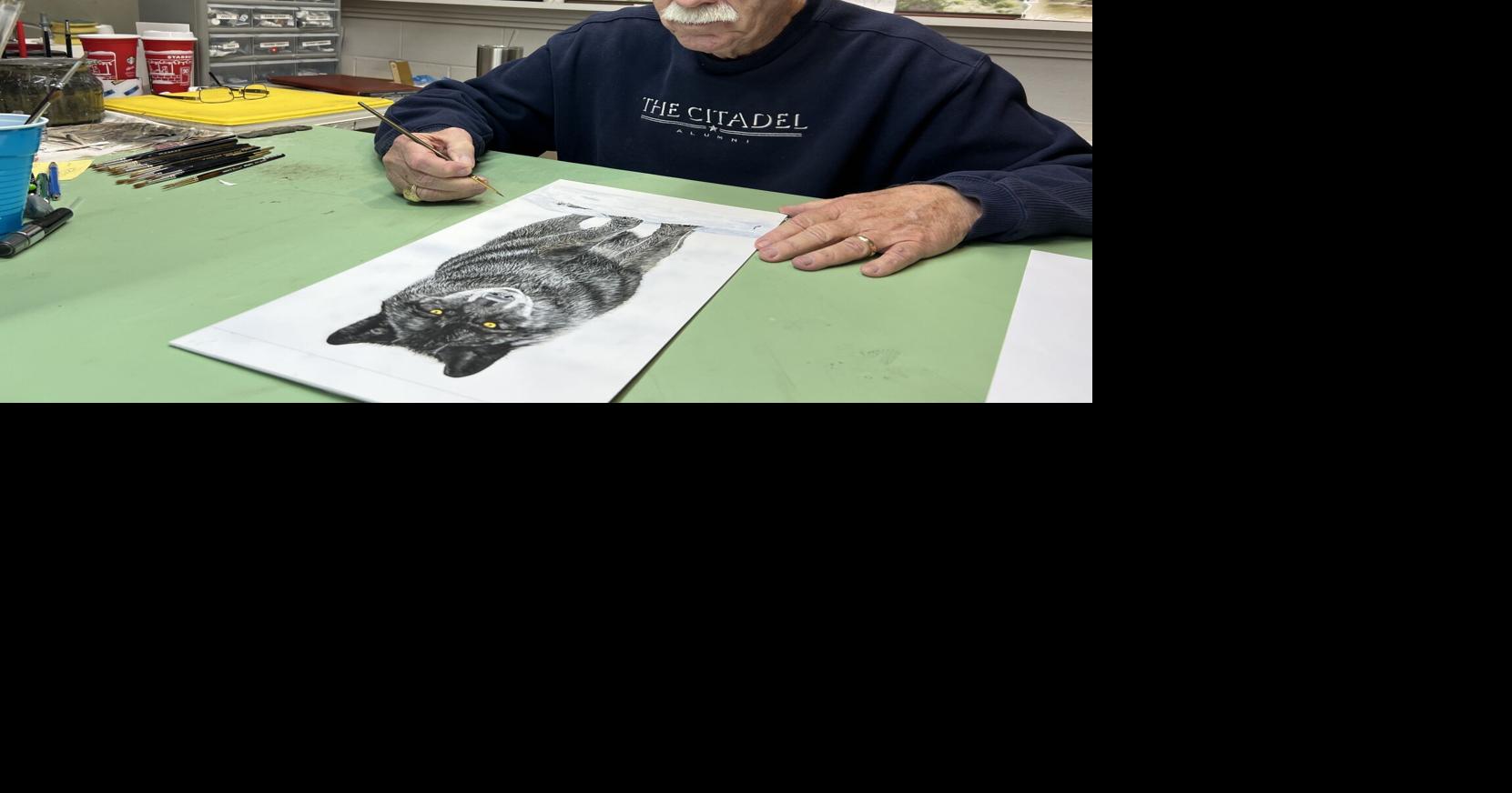 Artist Larry Seymour has spent 18 years in a studio downtown