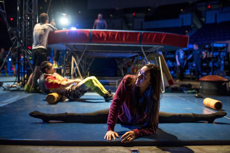 Photo essay: A day in the life of a Cirque du Soleil contortionist